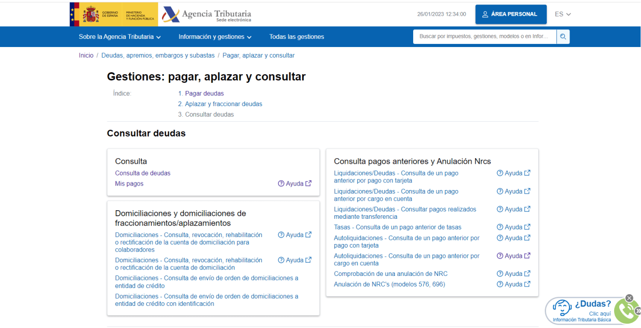 Aplazamiento de deudas con la AEAT (actualizado Marzo 2025)